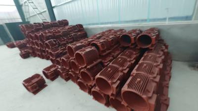 China Heavy Duty Cast Iron Motor Housing Casting with High Rigidity and Shockproof for Industrial Electric Motor Shell for sale