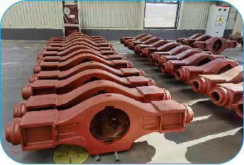 China High Strength Heavy Duty Cast Steel Axle Housing Corrosion Resistant Axle Shell for Engineering Vehicles for sale