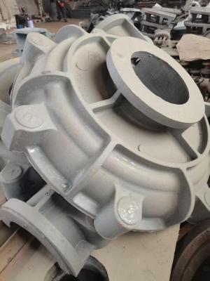 China High Chrome Wear Resistant Slurry Pump Frame Plate Casting with Sand Casting Process and Customizable Dimensions for sale