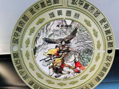 China Custom Load Capacity Anti-Theft High Compressive Strength Manhole Cover Casting for Municipal Road Drainage Sewer Cover for sale