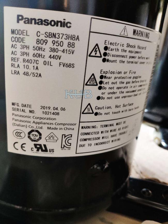Do padrão novo da condição e da tensão 380V de C-SBN373H8A preço de 5 toneladas do compressor da C.A. da sala fria