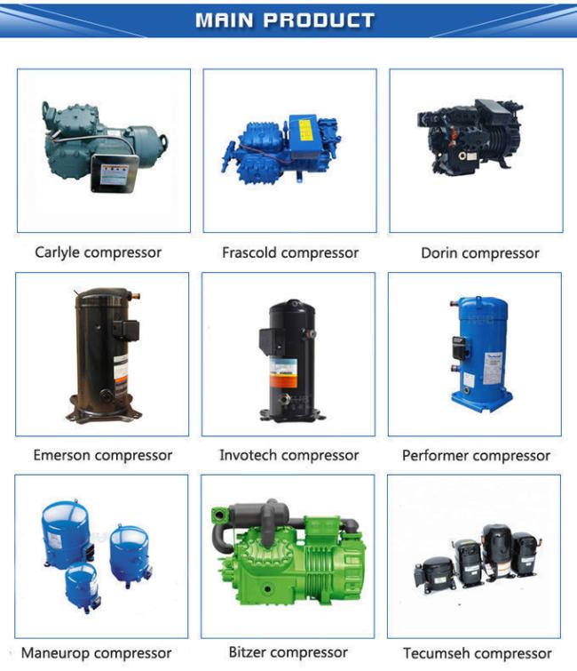 Carrier Carlyle Cold Room Compressor 18-00055-20rm2 Ac Power Cfm Designation Oil Less Lubrication 1