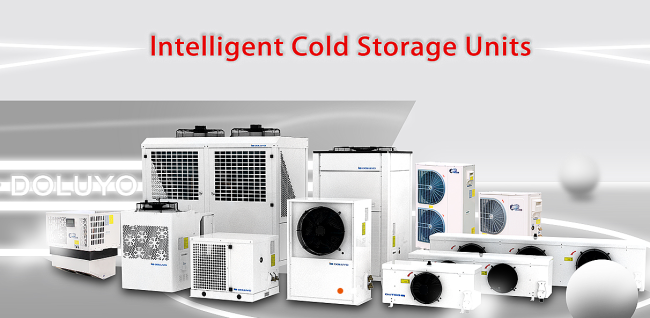 Condensing unit side view