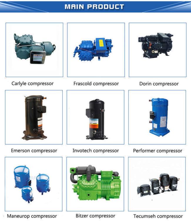 Carrier Carlyle Cold Room Compressor 18-00055-20rm2 Ac Power Cfm Designation Oil Less Lubrication 1
