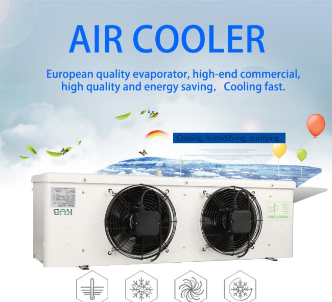 Industrial air cooler SPAE053D Shanghai KUB provide CE certification three fan evaporative air cooler for cold room