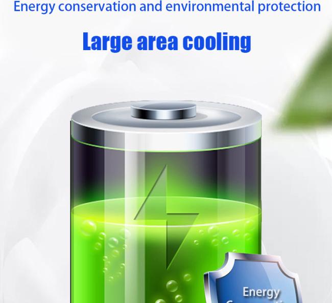 Industrial air cooler SPAE053D Shanghai KUB provide CE certification three fan evaporative air cooler for cold room