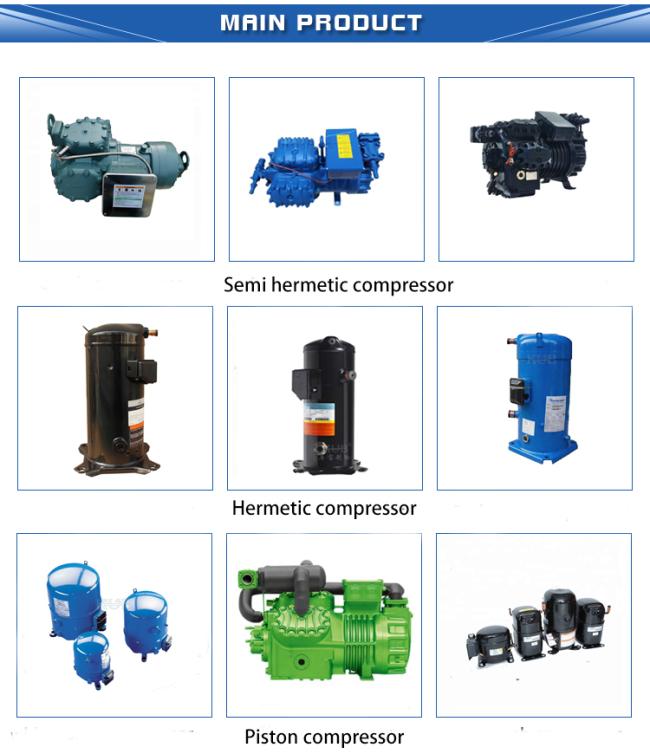 Condensing unit for cold room storage CAJ2446ZBR Made in China CAJ2446Z R404A 1HP compressor small Tecumseh condensing unit