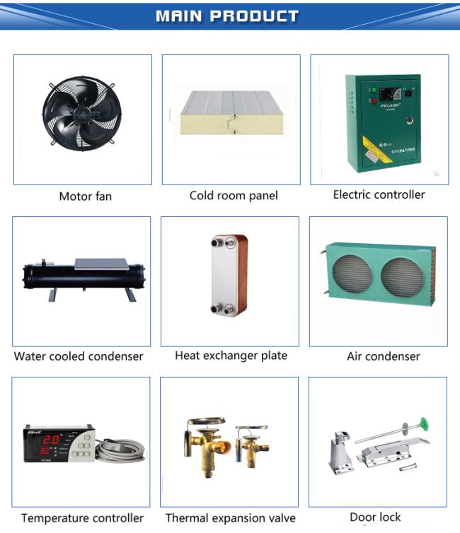 MT64 compressor refrigeration unit R22 condensing unit 5.3HP Air cooled condensing unit