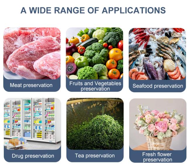 Unit in operation in cold storage facility