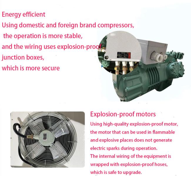 KUB-FV-50XXM 50HP Condensing Unit top view