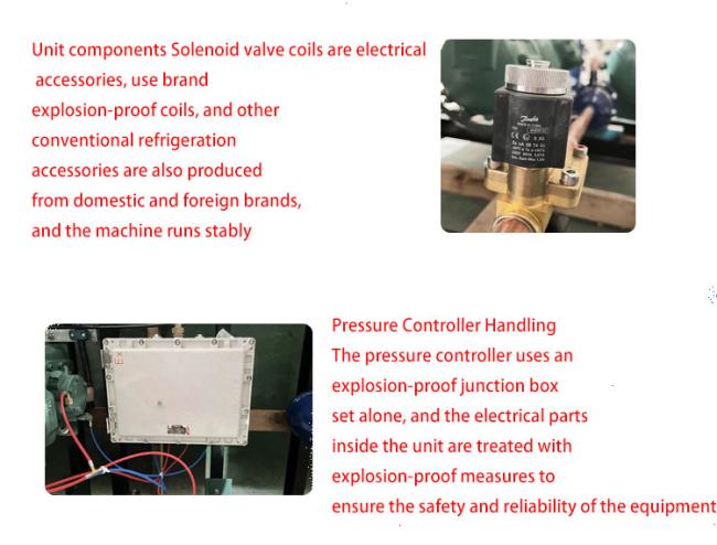 KUB-FV-50XXM 50HP Condensing Unit compressor detail
