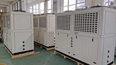 China Unidad condensadora de compresor de pistón de la marca DMZL de 30HP a 50HP, unidad de refrigeración refrigerada por aire para fábricas en venta