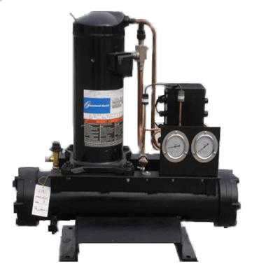 中国 KUB WN03 ZB19M ZB19KQE R404A コップランド・コンプレッサー 220V電圧1年保証と2.5hpの電力を持つ水冷凍コンデンサーユニット 販売のため