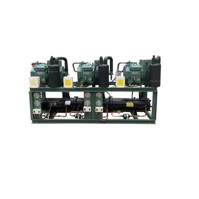 中国 10HP*3馬力 380V 3PH 50Hzと1年間の保証の水冷却冷却ユニット 販売のため