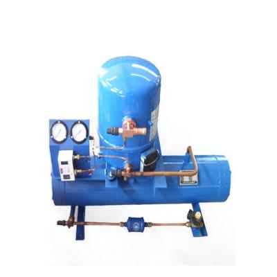 China MT36/WN03M Shell and Tube Water Condenser 3hp Compressor Water Cooling Condensing Unit  Cold Storage Refrigeration Unit for sale