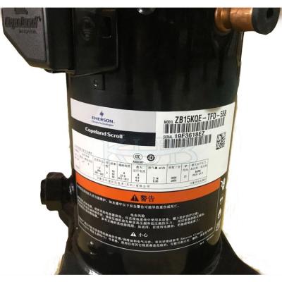 China ZB15KQE-TFD-558 2HP Scroll Copeland Compressors Supplier for Sell for sale