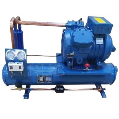 China Unidade de alta temperatura de condensação água-de refrigeração de alta qualidade Eco-amigável do congelador da sala fria dos refrigeradores da unidade de CA-0300 KUB 3HP à venda