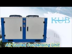 Refrigeration Air Cooled Condensing Unit 6HP Box Type U Type SS304L Shell