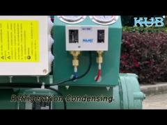 4YG15.2 380V 50HZ  Customized Cold Water Refrigeration Equipment Water Cooled Condenser Equipment