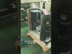 3HP R404a Intelligent Scroll Compressor Condensing Unit for Cold Storage