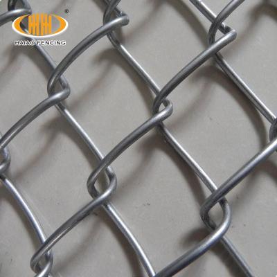 China 6 foot 9 gauge high quality chain link wire mesh fence galvanized and pvc coated chain link fence pakistan for sale
