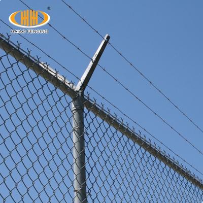 China china factory HuaHaiYuan fence pvc coated and galvanized chain link fencing for sale