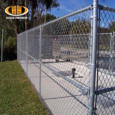 China Hot Sales Galvanized Mesh Chain Link Fencing for sale