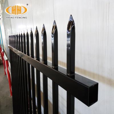 China Wholesale Powder Coated Decorative Used Steel Grille Wrought Iron Fence for Home for sale