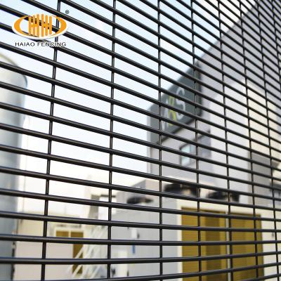China ISO 358 anti-climb security fence (prison) 358 fence for upscale residential district/hot sales 358 securemax welded pan for sale