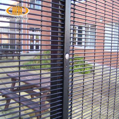 China Anti Climb and Anti Cut Fence Security Airport Prison Barbed Wire 358 Fence for sale