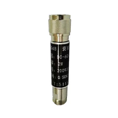 中国 2W同軸固定減速器 DC-18 GHzコネクタ N,TNC,SMA 販売のため