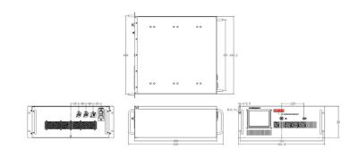 China 0.7 - 6 GHz C Band Power Amplifier  Psat CW 60 dBm RF Power Module Amplifier for sale