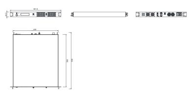 Cina DBm L amplificatore di radiofrequenza del gigahertz degli amplificatori di potenza 1 - 2 di Psat 45,5 della banda in vendita
