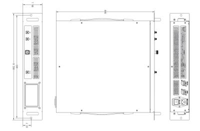 China 40dB Gain 2 - 6 GHz C Band Amplifier Past CW 40 W RF Amplifier 240Volt for sale