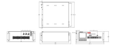 Cina 6.5-18 amplificatore del segnale dell'amplificatore rf di banda Ku del gigahertz P1dB 250 W in vendita