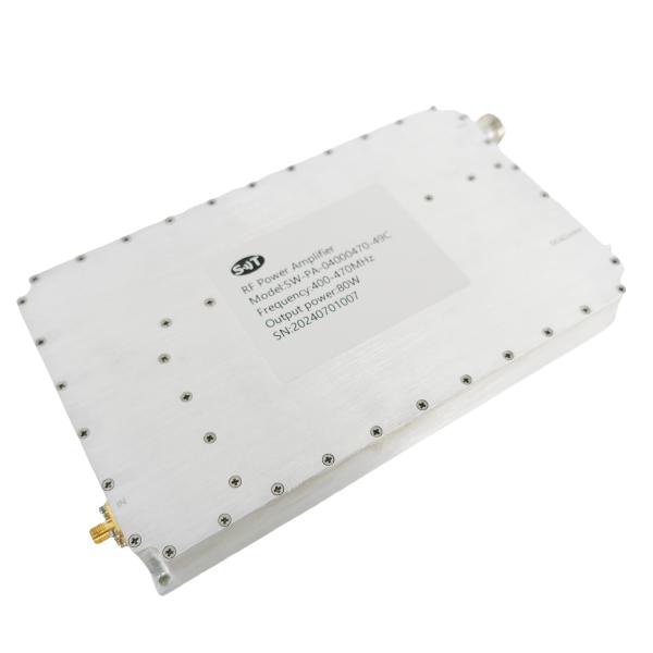 80W 400-470MHz 高効率のUHF RF パワー増幅器