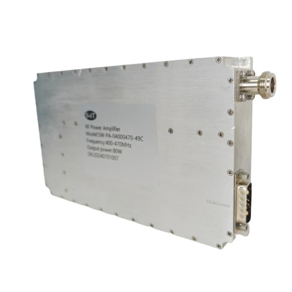 80W 400-470MHz 高効率のUHF RF パワー増幅器