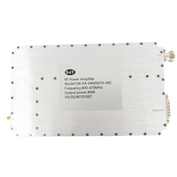 80W 400-470MHz 高効率のUHF RF パワー増幅器