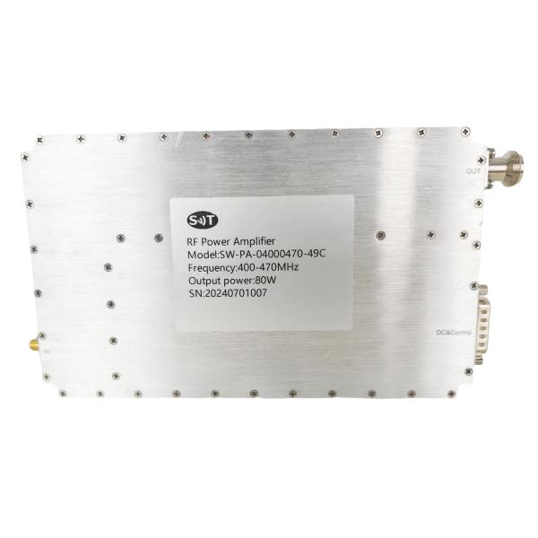 80W 400-470MHz 高効率のUHF RF パワー増幅器