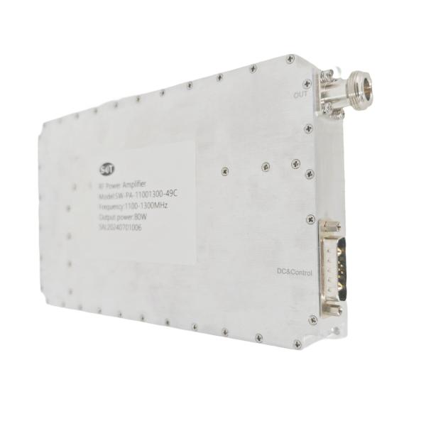 1100-1300MHz 80W RF Power Amplifier for Electronic Warfare with Excellent Gain and Stability