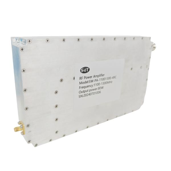 1100-1300MHz 80W RF Power Amplifier for Electronic Warfare with Excellent Gain and Stability