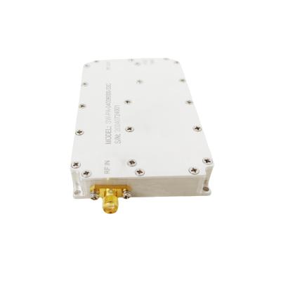 China Customized Ultra-Broadband 400-6000MHz All-Alumium Cavity Solid State RF Power Amplifier for Electronic Warfare for sale