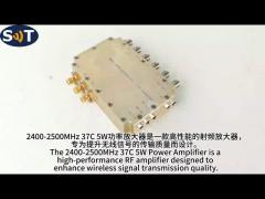 High Gain 37dB 5W S-Band-Leistungsverstärker zur Verstärkung von Signalen in der drahtlosen Kommunikation (z. B. Wi-Fi und Bluetooth)