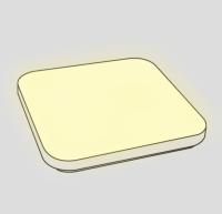 China 2x2 LED Square Panel Light 24W Infrared Remote Control Dimmable 220V for sale