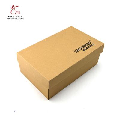 China Eco-friendly Corrugated Cardboard Cardboard Shoes Box for Eco-friendly Footwear Packaging for sale