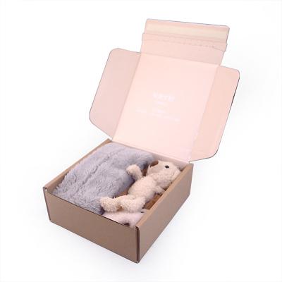 China Easy Assembly Corrugated Cardboard Box with Original Surface Finish | Shipping Boxes for sale