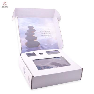 중국 Custom Printed Yoga Mat Corrugated Boxes Assembly Made Stay Protected In Transit 판매용