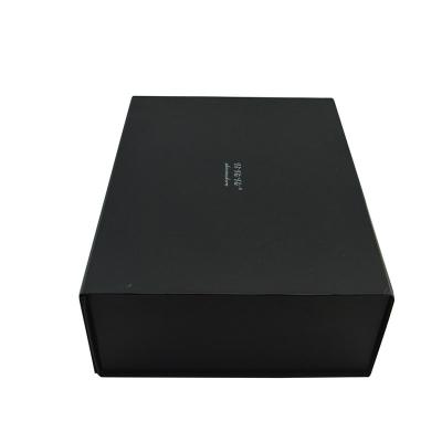 China Custom Printed Foldable Black Cardboard Gift Boxes With Lids | Cardboard Gift Packaging Boxes for sale