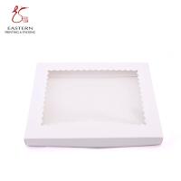 China Custom Printed Lid and Bottom Cardboard Boxes with Window Logo 200-500pcs for sale
