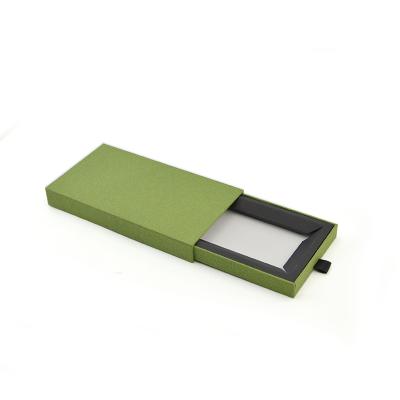 China Custom Paperboard Packaging Box with Insert Green Packaging Box Customized Logo for sale